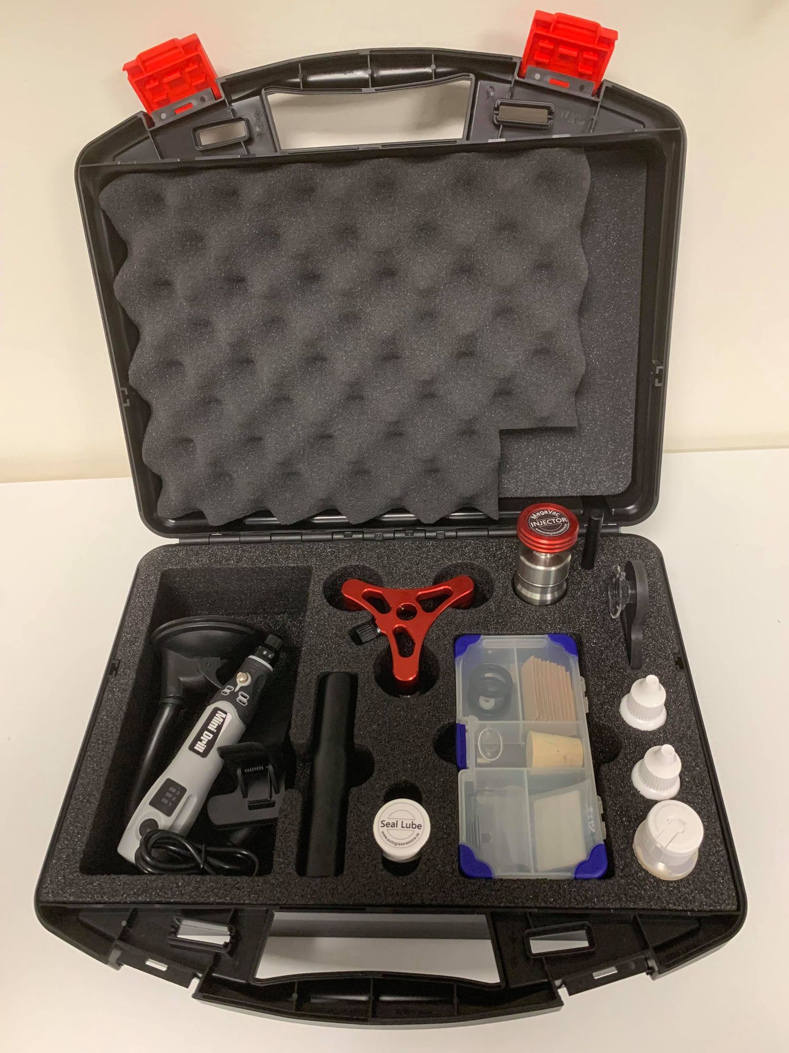 MegaVac PRO Stenskottslagningsutrustning Start kit — Lunds Trading